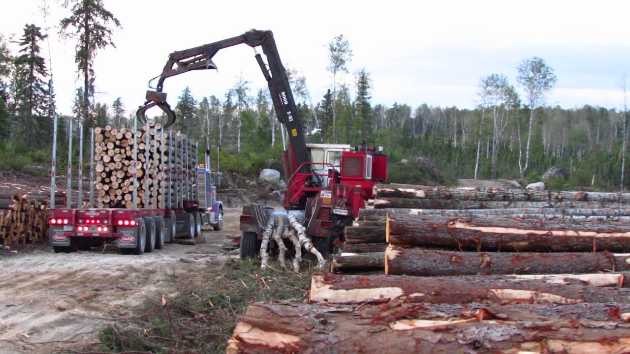 Hood S-182 Log Slasher - YouTube