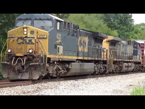 CSX Train in Nashville, TN 2022, Lucky find with high rail truck - YouTube