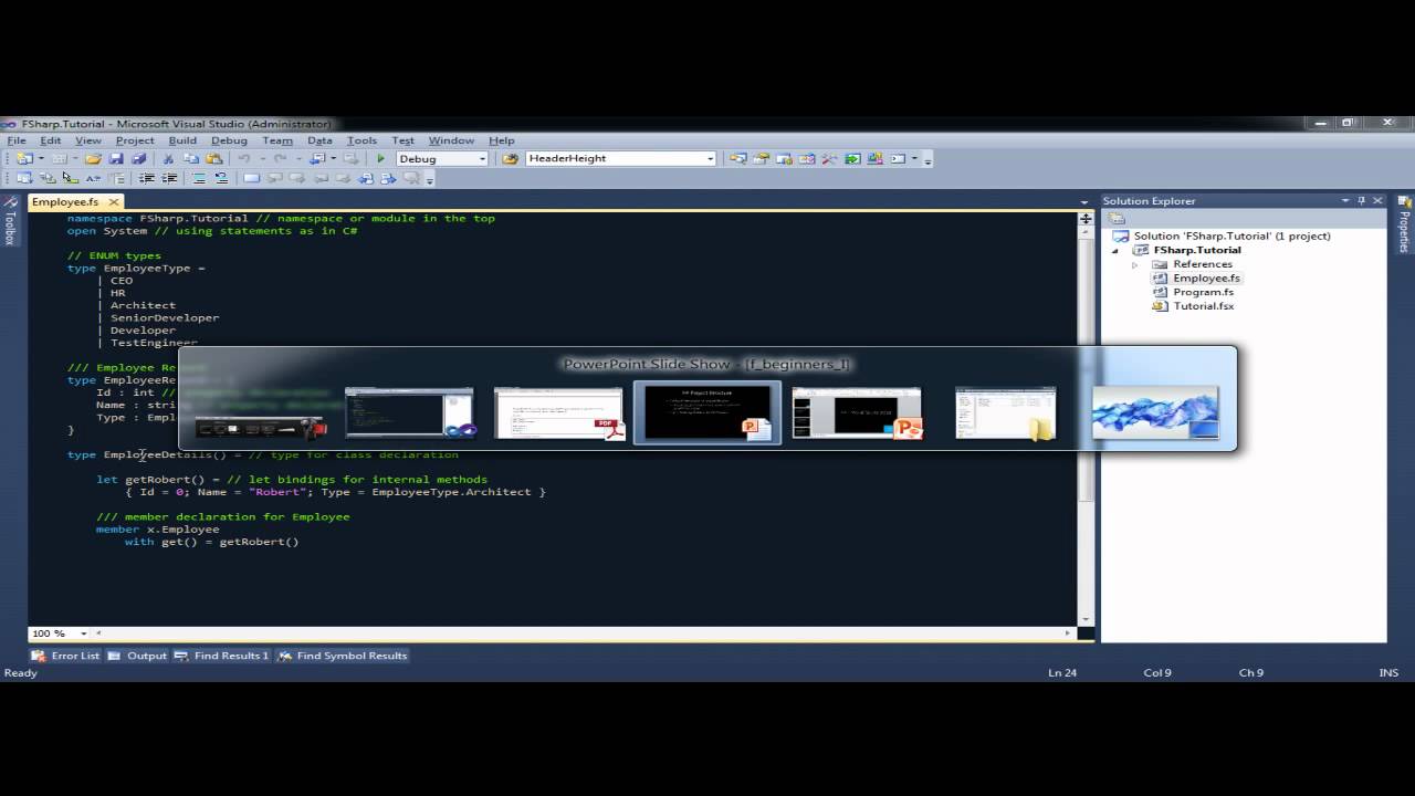 FSharp Beginners I - YouTube