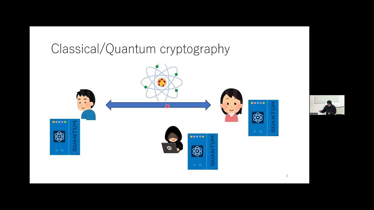 Tomoyuki Morimae - Quantum cryptography without one-way functions - YouTube