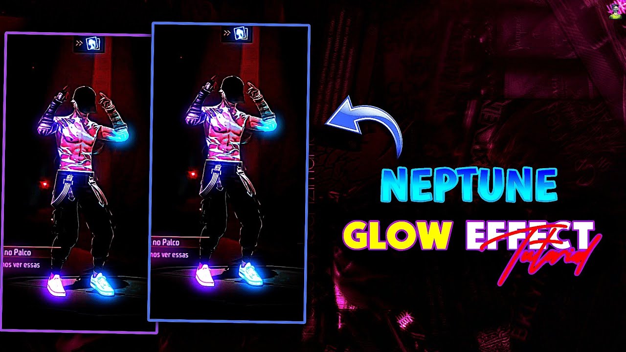 Make This Neptune Glow Effect In Alight Motion || FF Lobby Edit - YouTube