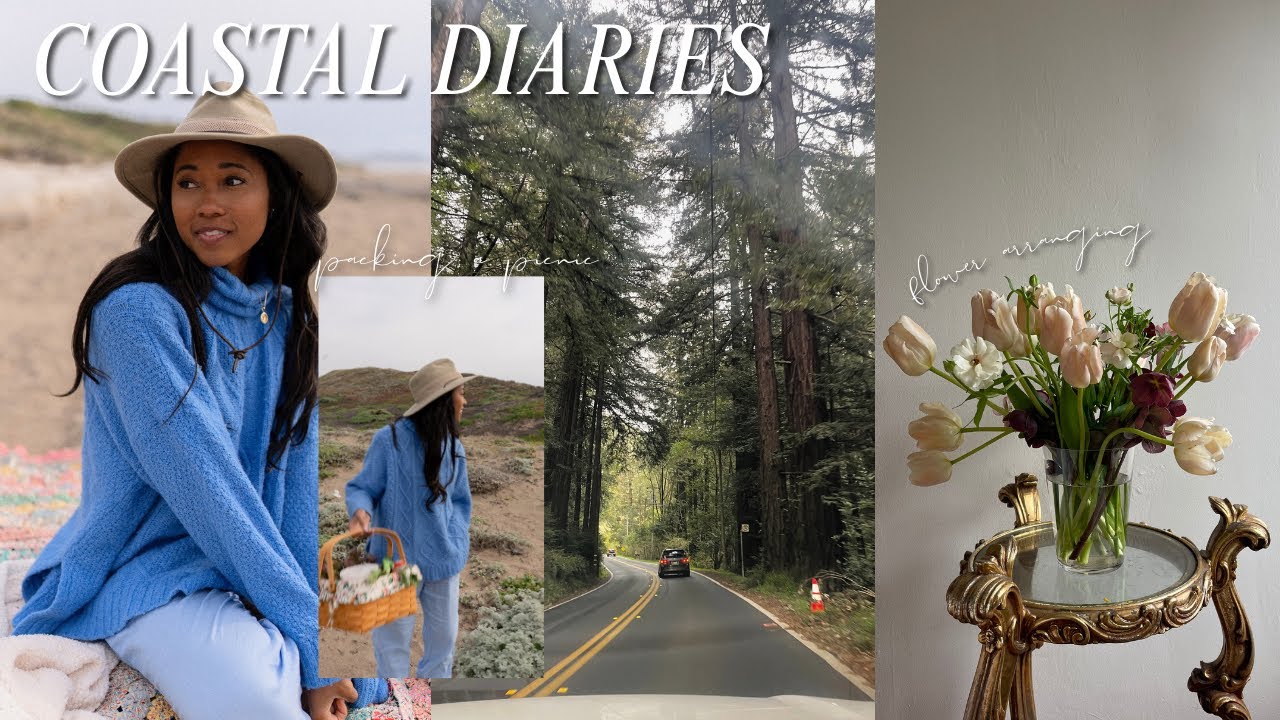 COASTAL DIARIES | farmer's market, flower arranging, and a picnic by ...