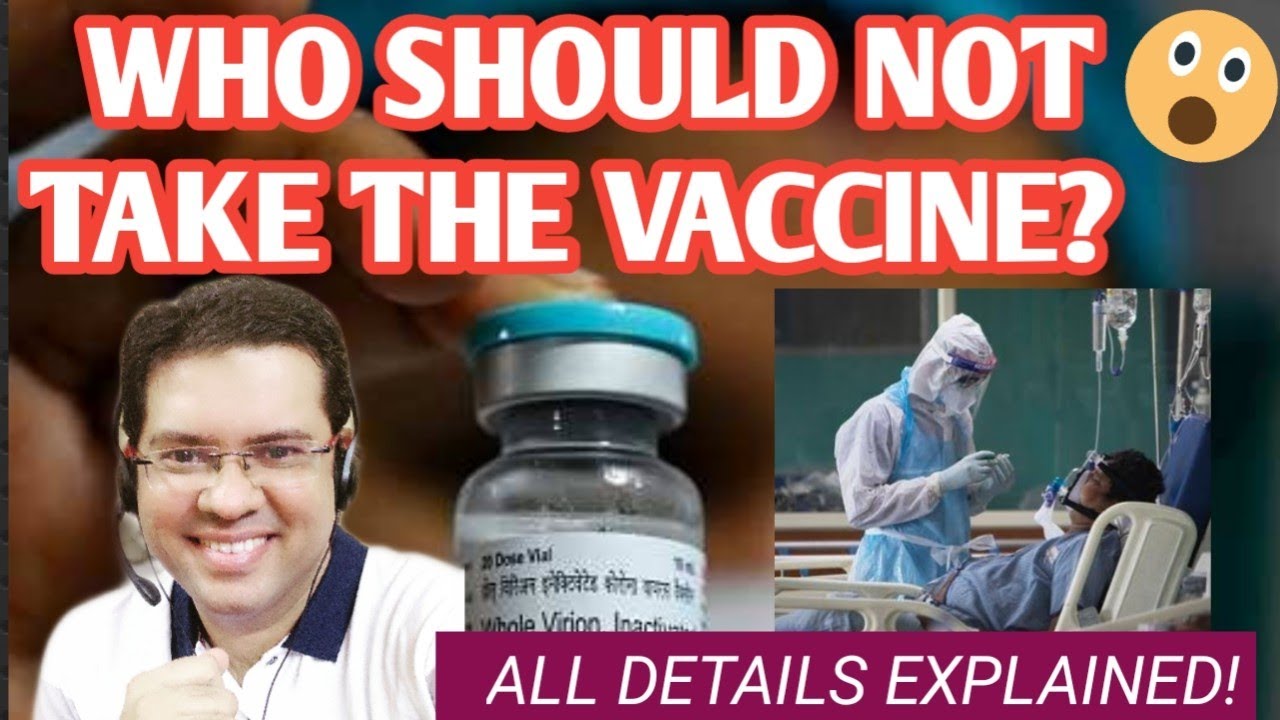 Who should not take the Vaccine? Covid Vaccine Side Effects ...
