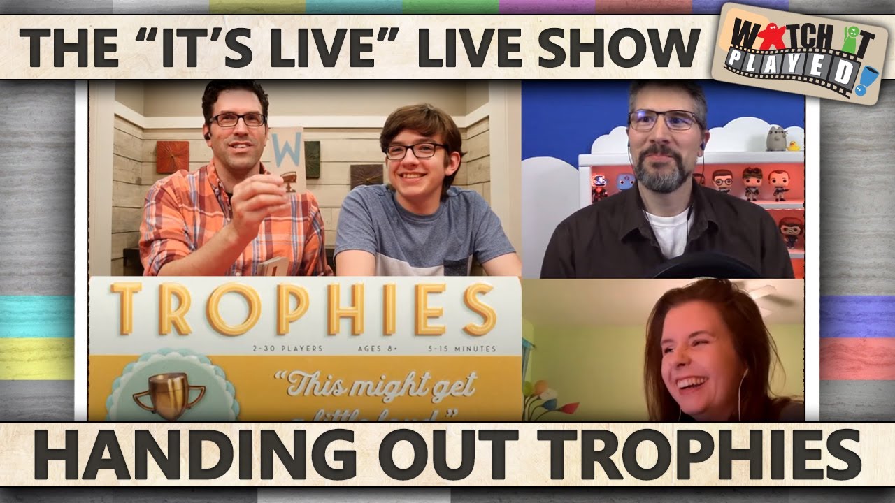 The IT'S LIVE Live Show - Handing Out Trophies - April 29, 2020 - YouTube
