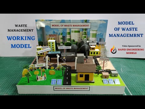 How to Make Waste Management Working Model | Video sponsered by ...