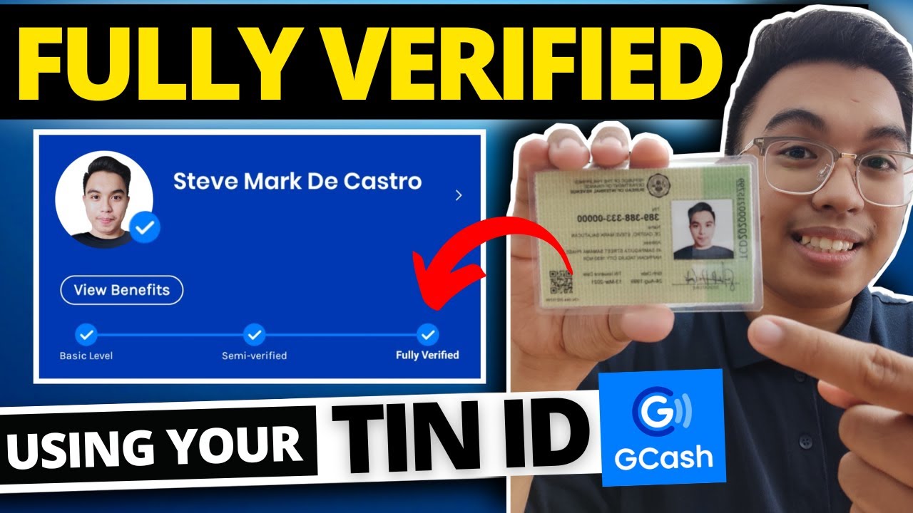 HOW TO FULLY VERIFY GCASH ACCOUNT USING TIN ID PWEDE NA GCASH FULLY how-to-fully-verify-gcash-account-using-tin-id-pwede-na-gcash-fully