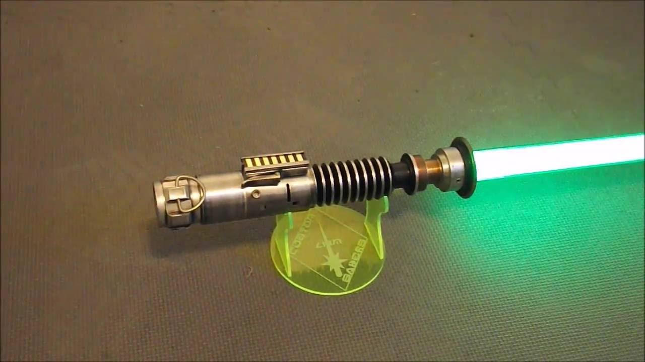 Luke Skywalker ROTJ V3 Lightsaber by LDM - YouTube