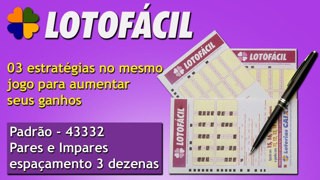 Como Ganhar Na LotofÁcil Usando EstratÉgia 3 Em 1 Youtube