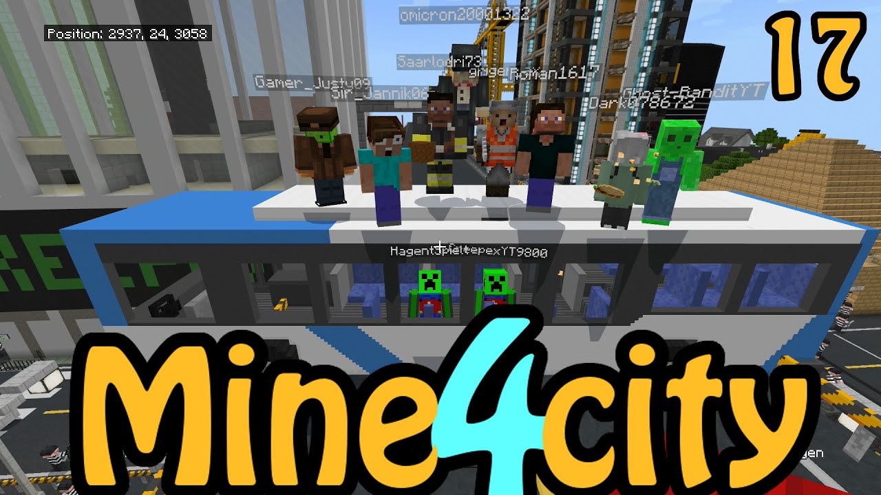Das Ghetto von Minecity 🔵 MINECITY 4 / Part 17 / Minecraft Bedrock ...