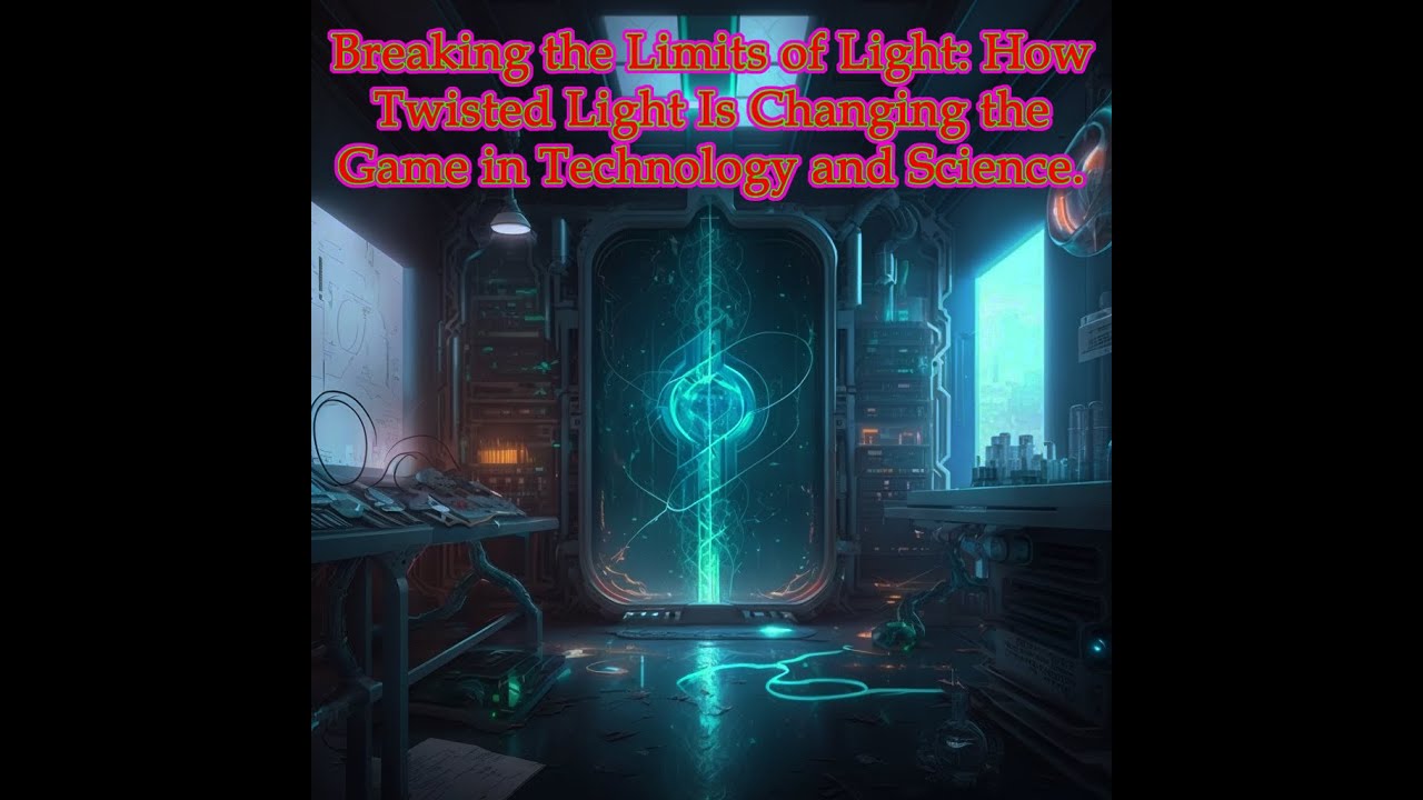 Breaking the Limits of Light: How Twisted Light Is Changing the Game in ...