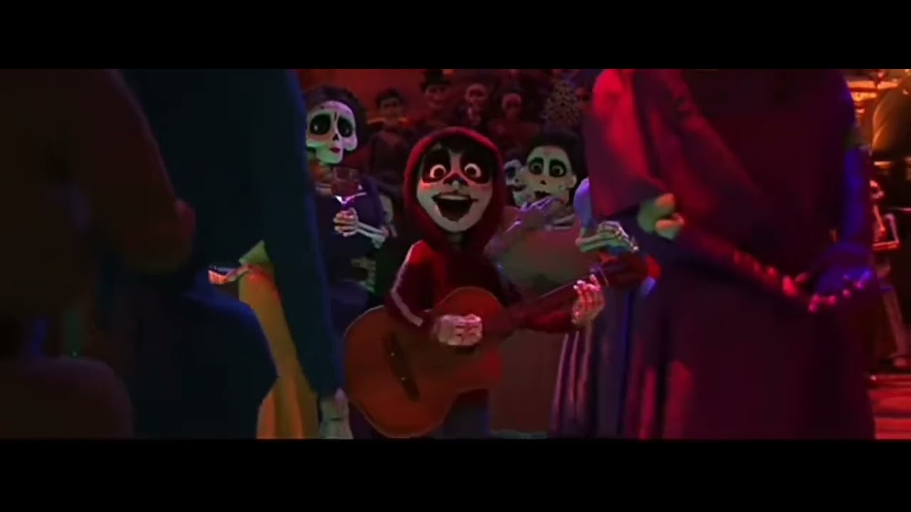 (coco) movie song.movie clip. another best scene of movie. dark film ...