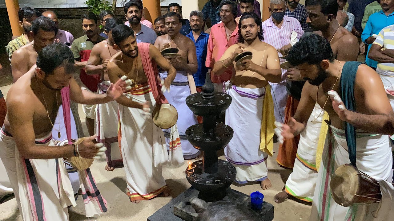 Panchavadyam - Thimila Edachil - Karikkad Bhattimuri 2022 - 1 Rahul , 2 ...
