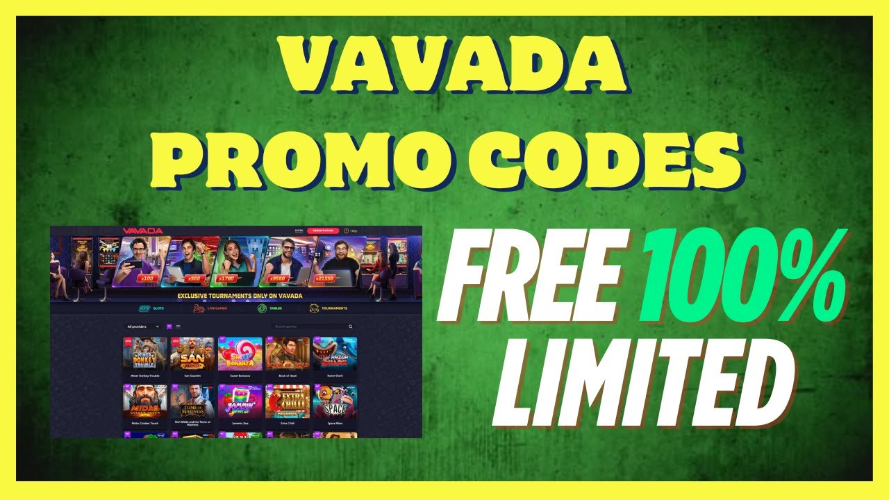 Vavada Promo Codes - 150 FS + 100% BONUS - YouTube