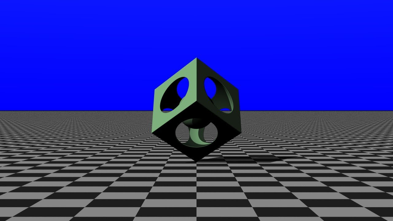 Signed Distance Fields / Software Renderer [001] - Einführung - YouTube