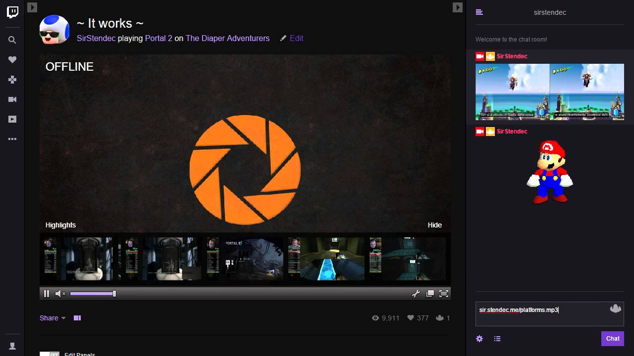 FrankerFaceZ - Embedded Chat Images [April Fool's] - YouTube