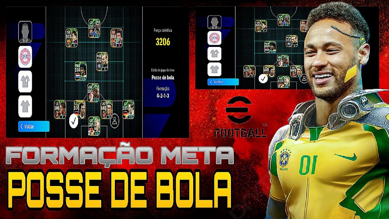ESSA 4213 E A MELHOR FORMAÇÃO PRO SEU ESTILO POSSE DE BOLA-TIME ...