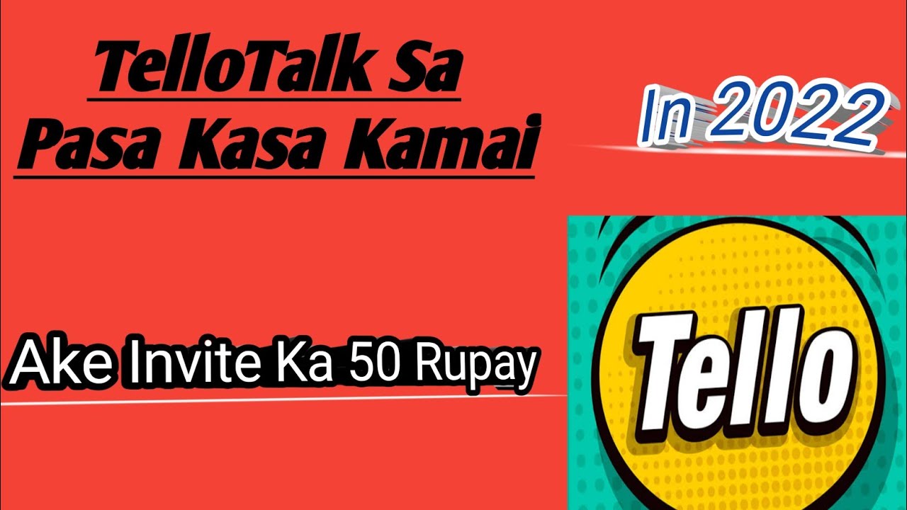 How To Earn Money From Tello talk - New Update Tello talk 😲 Technical ...