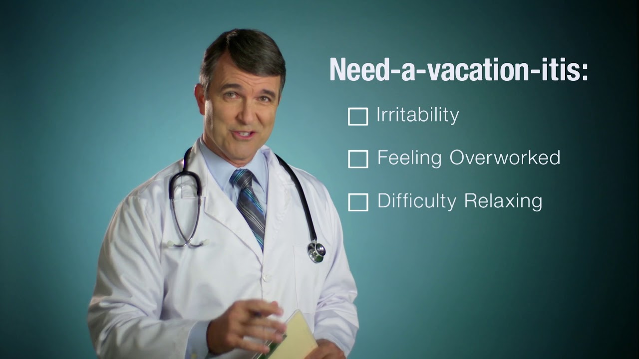 NEED A VACATION ITIS - The Cure for Vacation Deficiency - YouTube