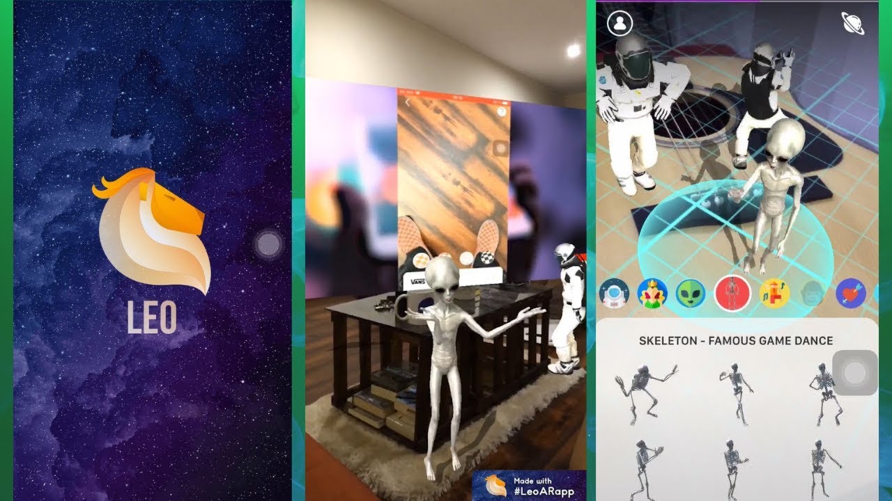 Leo App AR - Plataforma Realidad Aumentada - YouTube