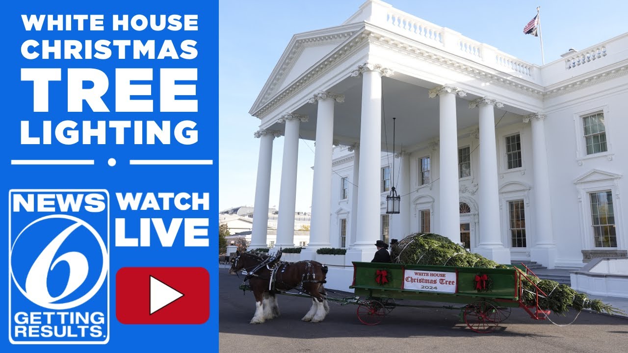 White House Christmas tree lighting ceremony - YouTube