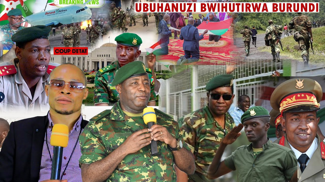 Ubwoba bwinshi i Bujumbura😱Gen Niyombare yiteguye kwinjira mu Burundi ...