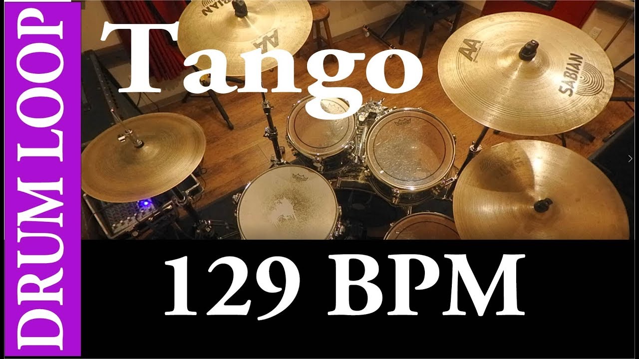 Tango drum Loop 129 BPM - YouTube