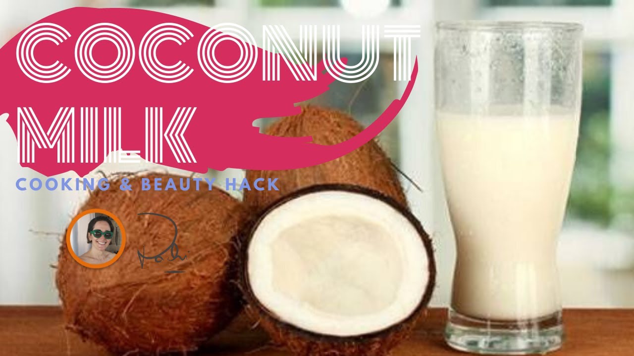 how to make coconut milk, traditional way - leche de coco - SECRETS OF ...