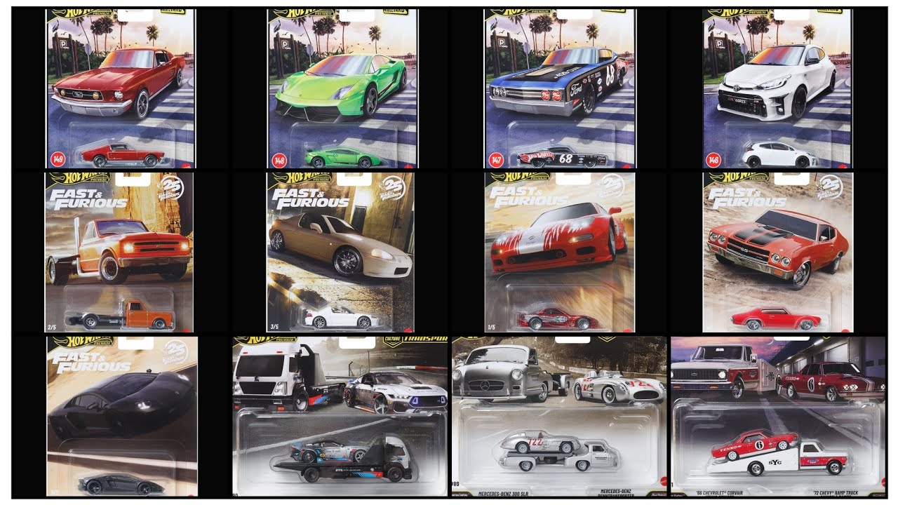 Upcoming Hot Wheels 25 Years Fast and Furious Set, New Boulevard Mix ...
