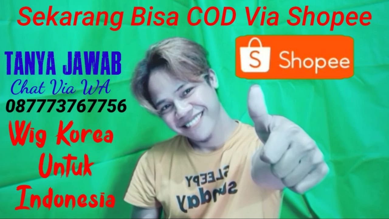 Beli Wig Sekarang Bisa COD - YouTube