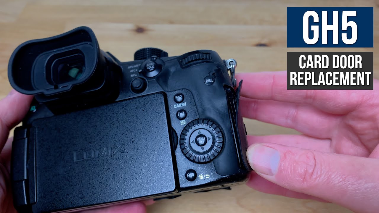 Panasonic Lumix GH5 - Memory Card Door, Rear Rubber Grip Replacement ...