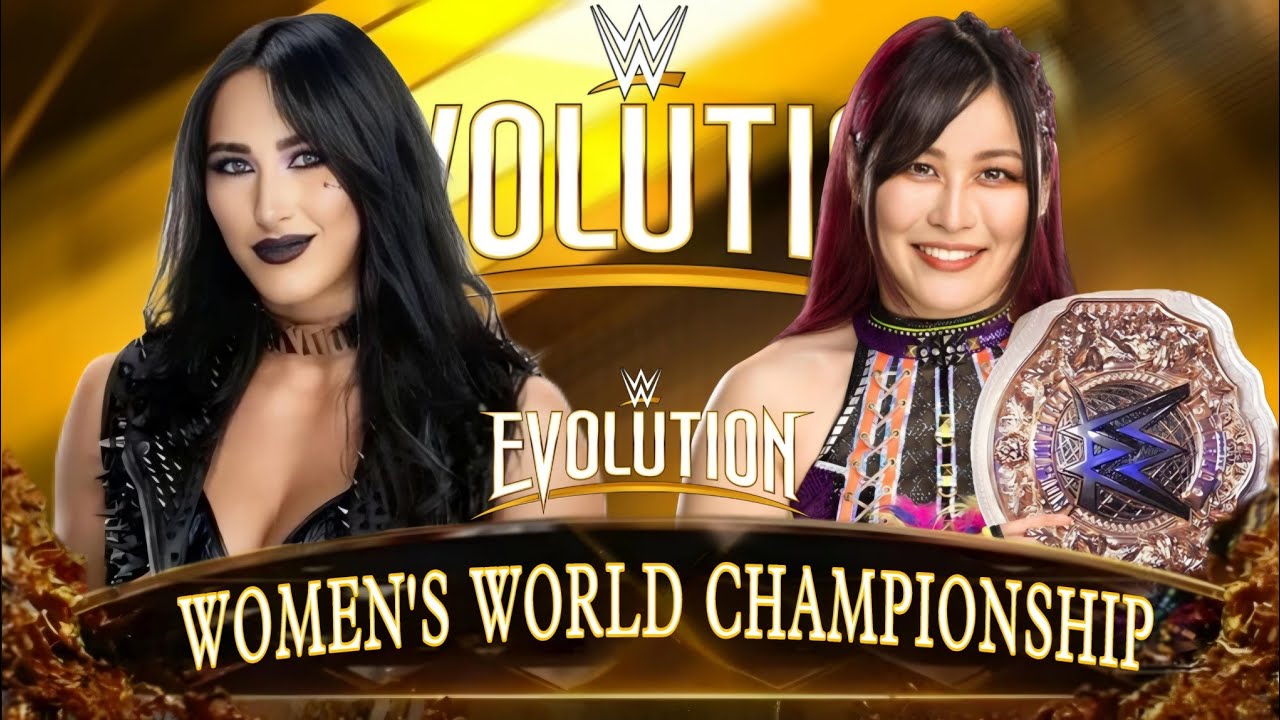 WWE2K25 Iyo Sky Vs Rhea Ripley Women World Championship Match At ...