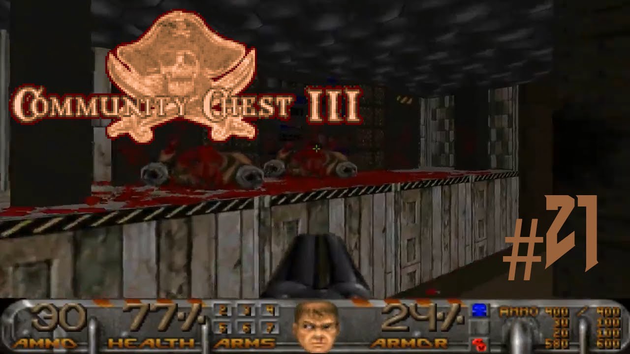 Doom with Community Chest 3.Map 19 - YouTube