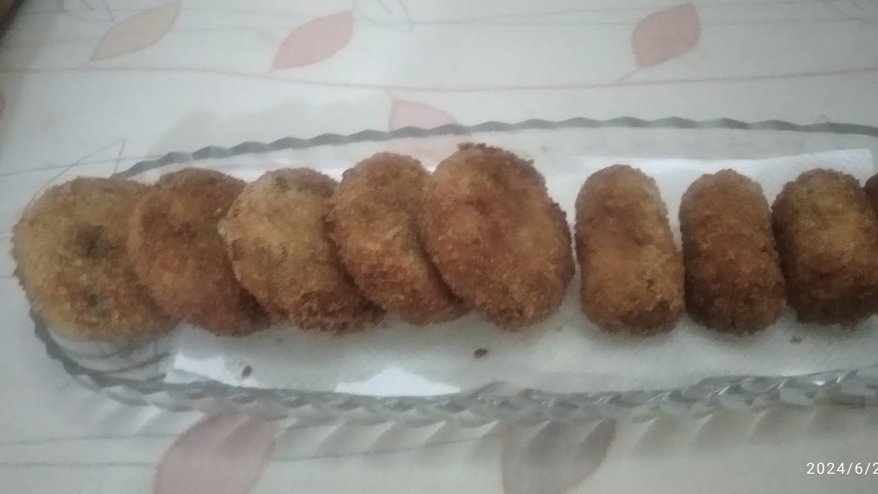 potatoes kabab (professional recipe) - YouTube