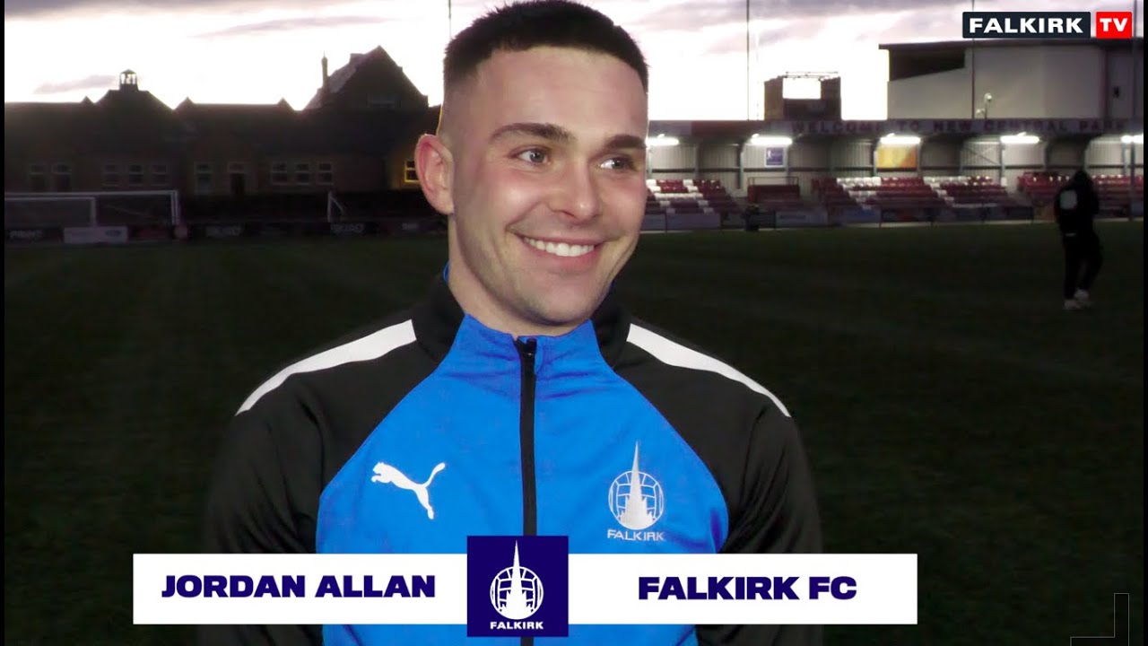 Jordan Allan post Kelty Hearts - YouTube