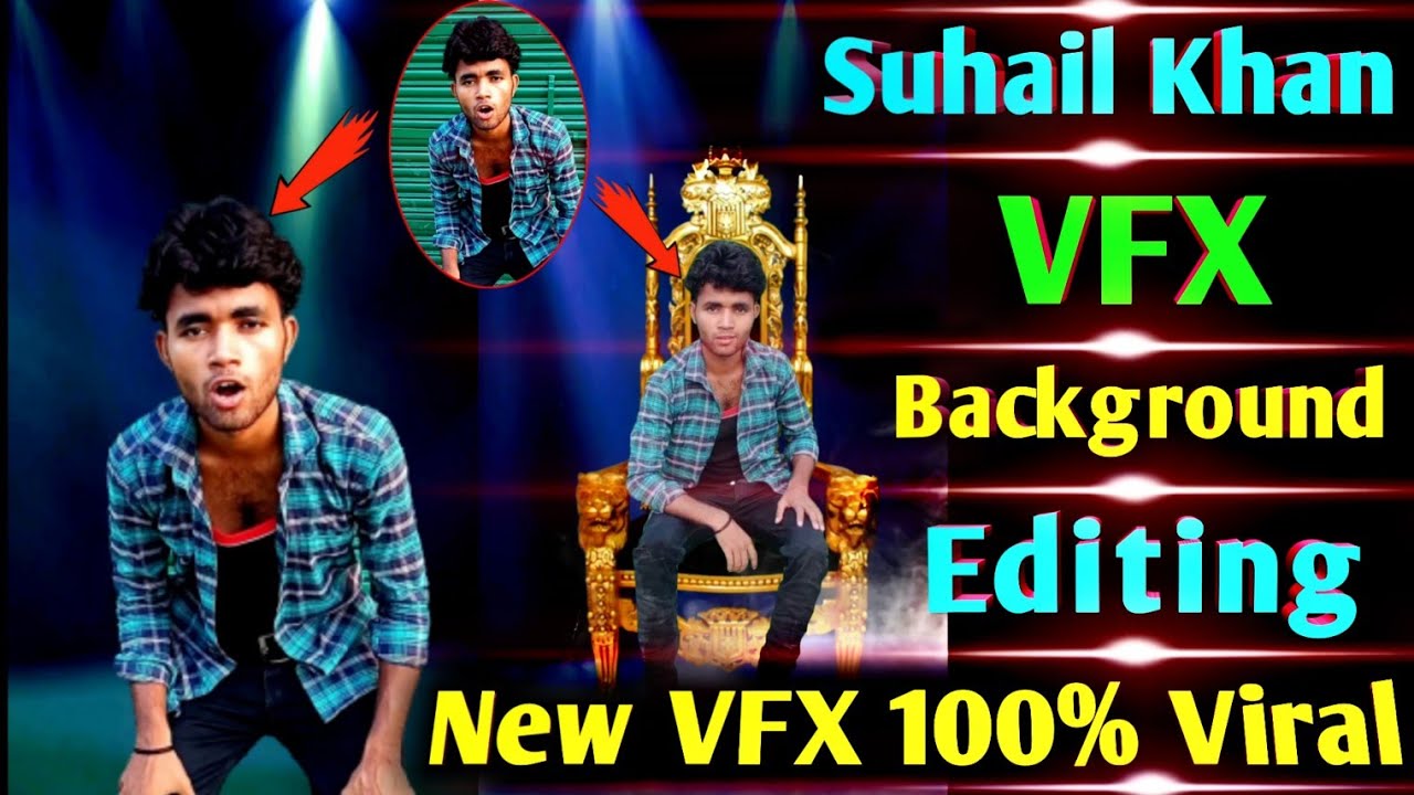Aaya मै Aaya वेखन Teri रंगरलियां वे Background Changing Tiktok Special VFX Tutorial By Tech ...