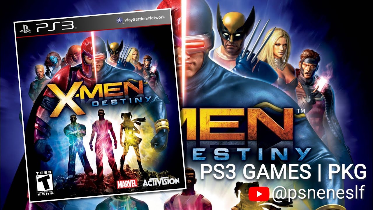 X-Men Destiny PS3 PKG (XMB) - YouTube