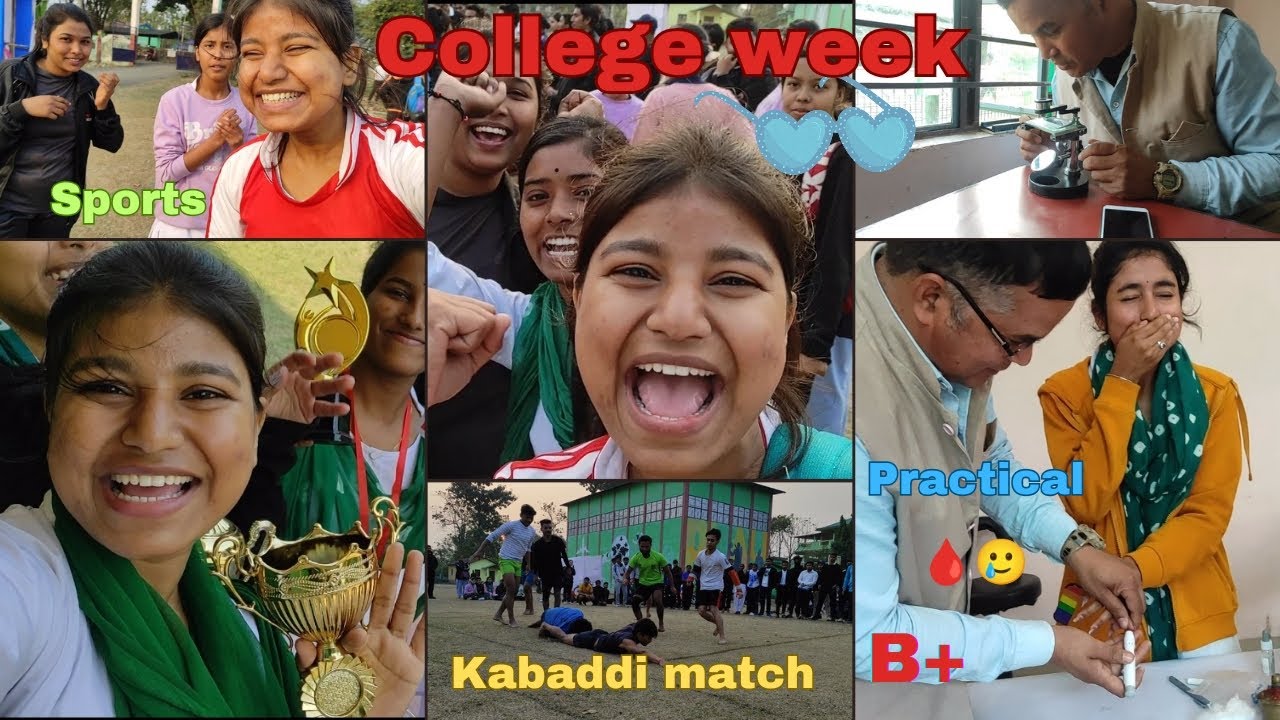 COLLEGE WEEK SPORTS GAMES 🎯 FUN🥳 - YouTube