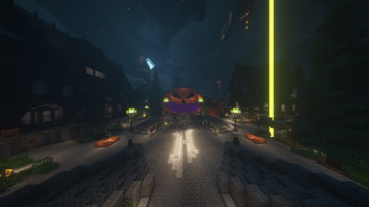 🔴Hypixel Halloween Update OUT NOW! Re-skinned SW & BW Maps, Candy ...