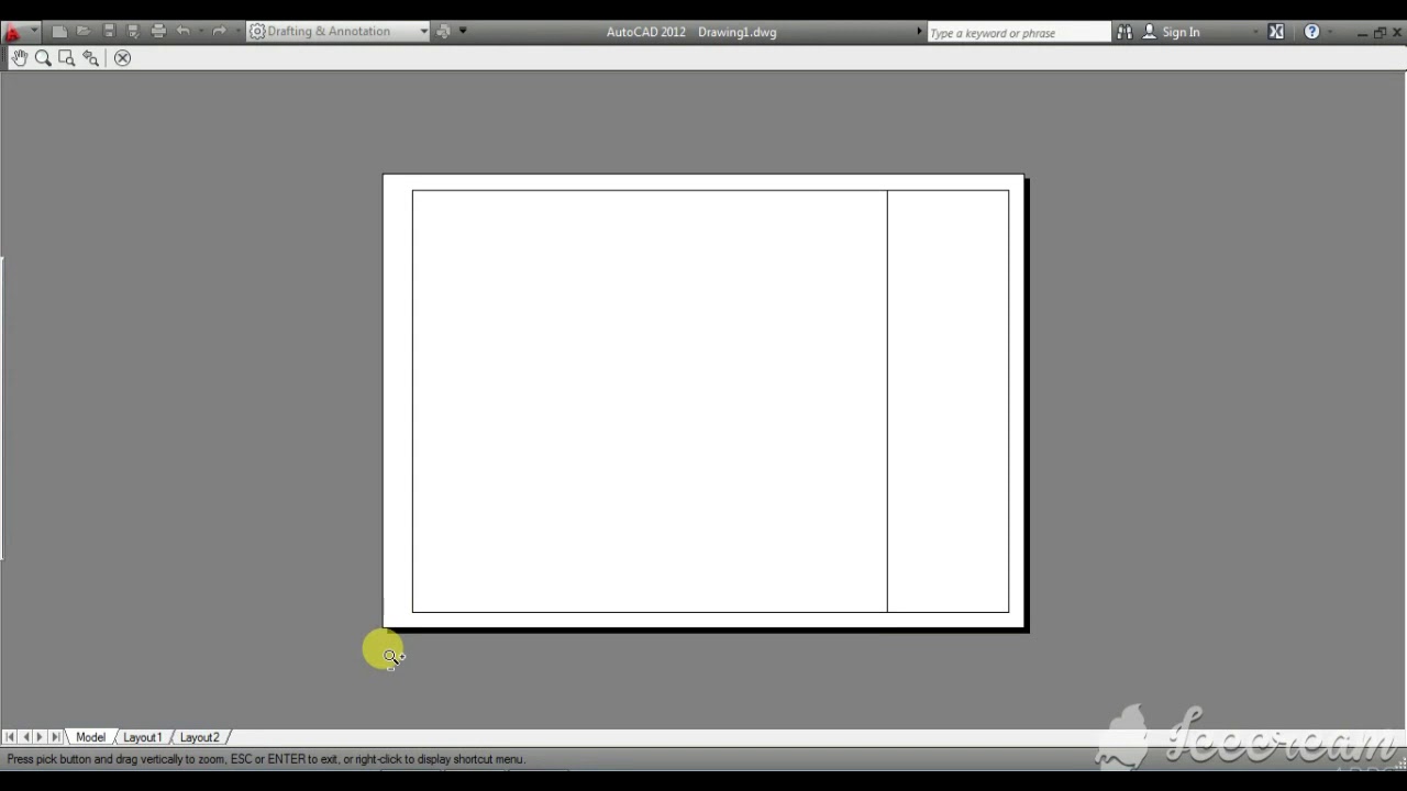 Membuat Etiket dan Setting Print Autocad Versi Smkn 1 Wonoasri - YouTube