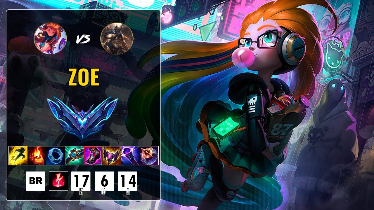 Zoe vs Pantheon: 🌟 Zoe Ciber Pop Deslumbrando con 100% Impacto | 25.S1 ...