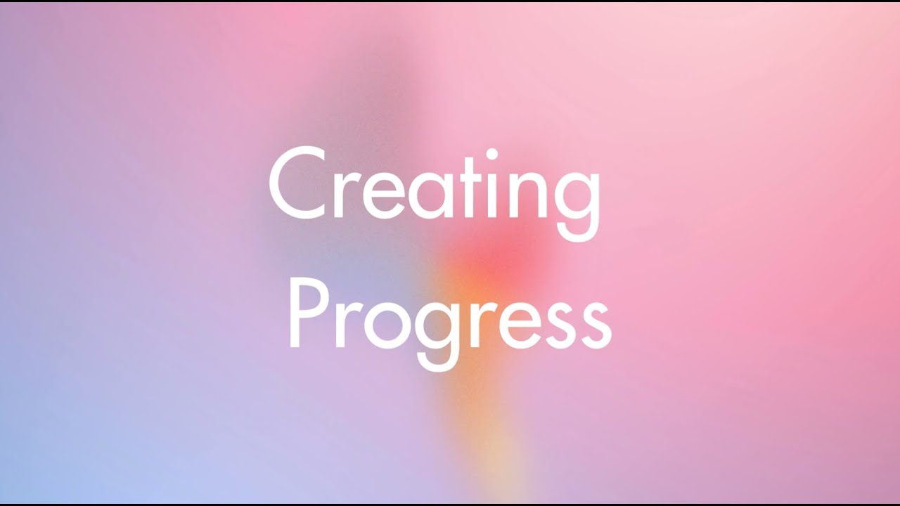 Creating progress with fellow progress - YouTube