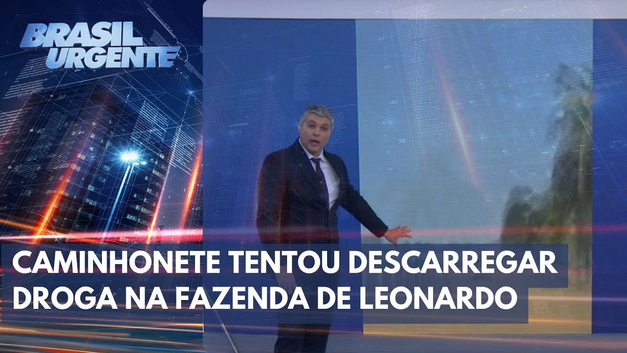 Avião do tráfico invade fazenda do cantor Leonardo | Brasil Urgente ...