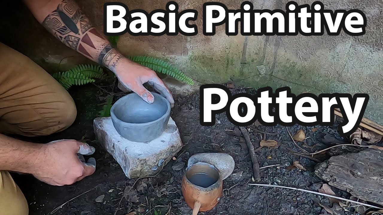 Basic Primitive Pottery - YouTube
