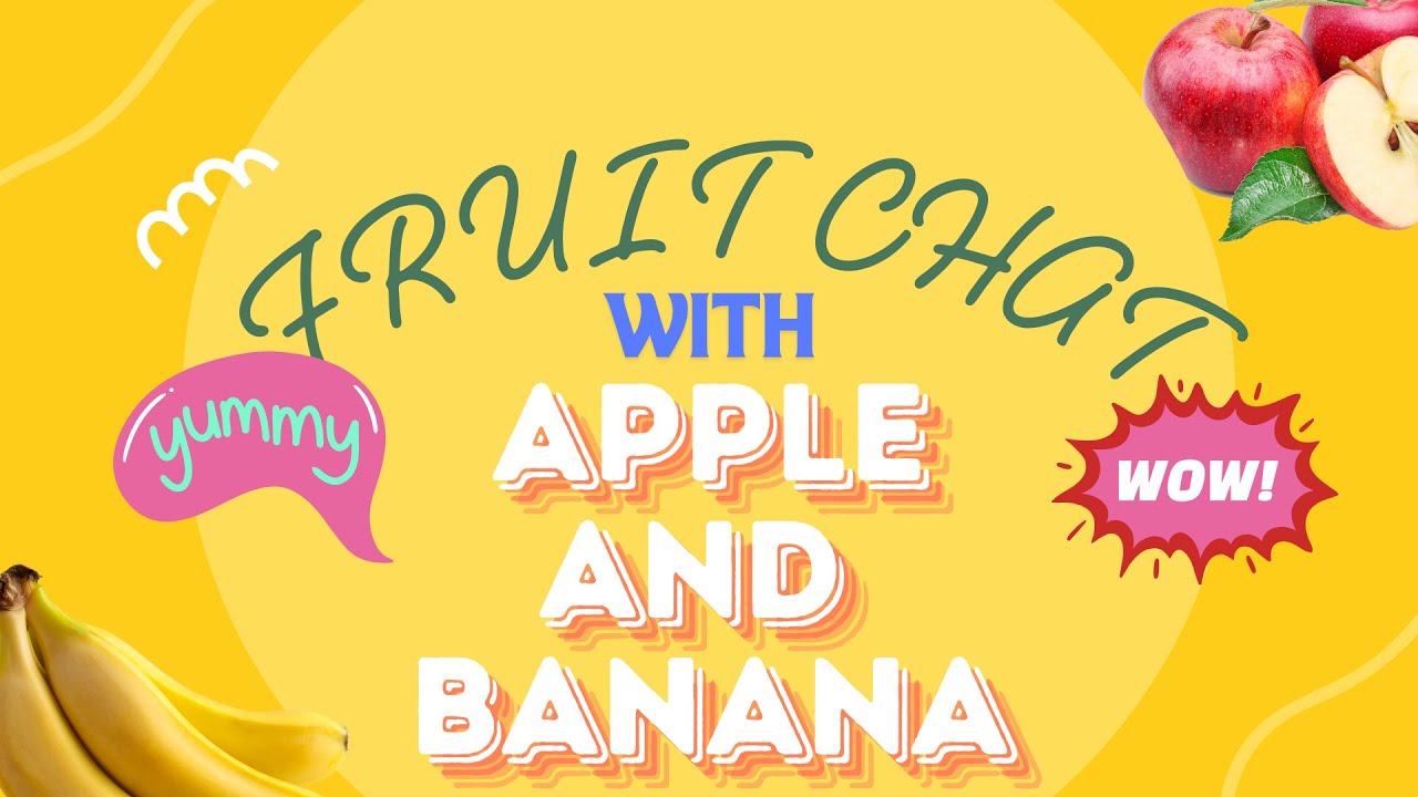 Quick and Easy Fruit Chat Recipe || Banana and Apple Fruit Chaat - YouTube