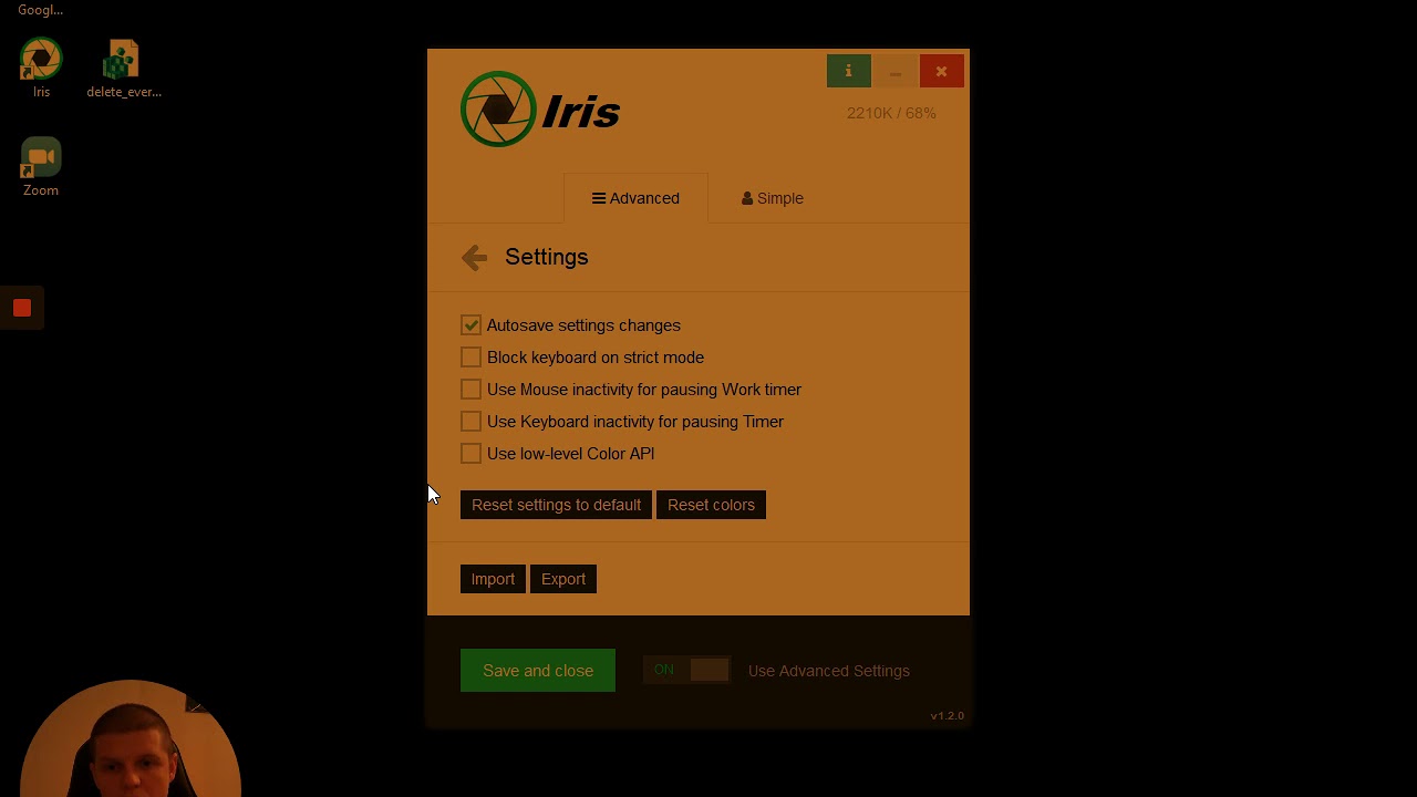 Iris - How to switch Iris to Low-level API - YouTube