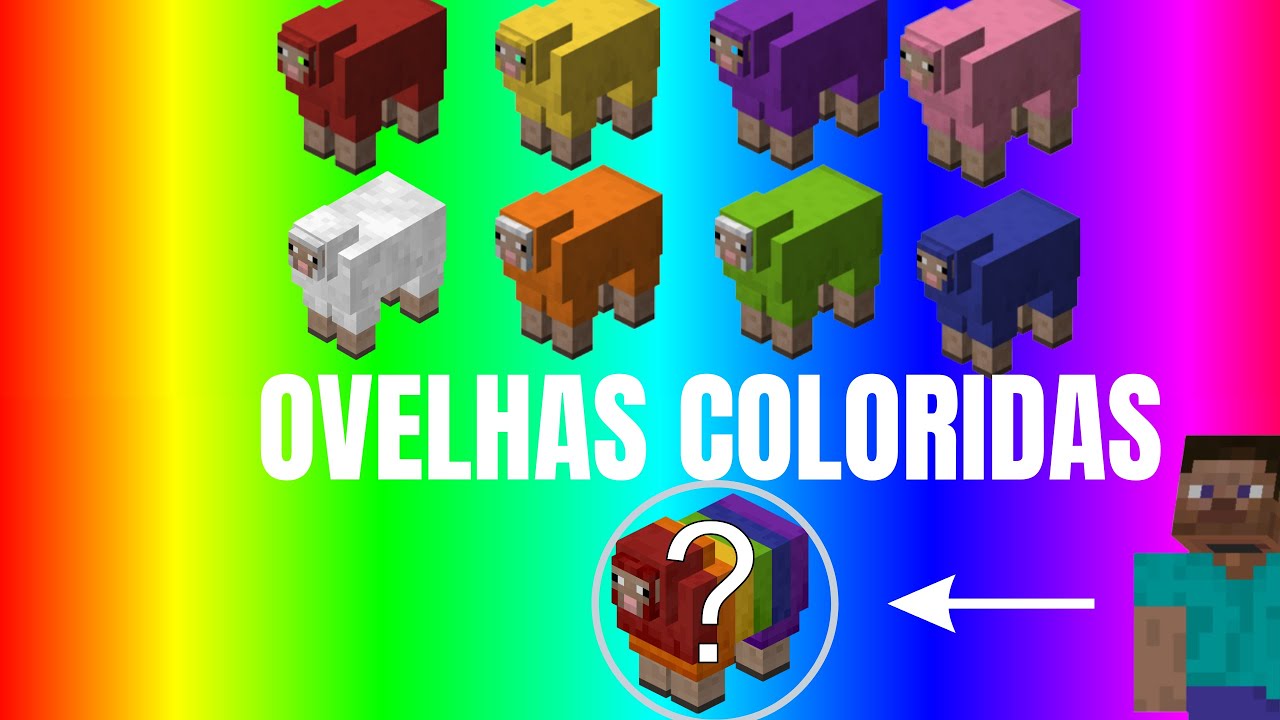 A Sala Das Ovelhas Coloridas Aventuras No Minecraft Youtube