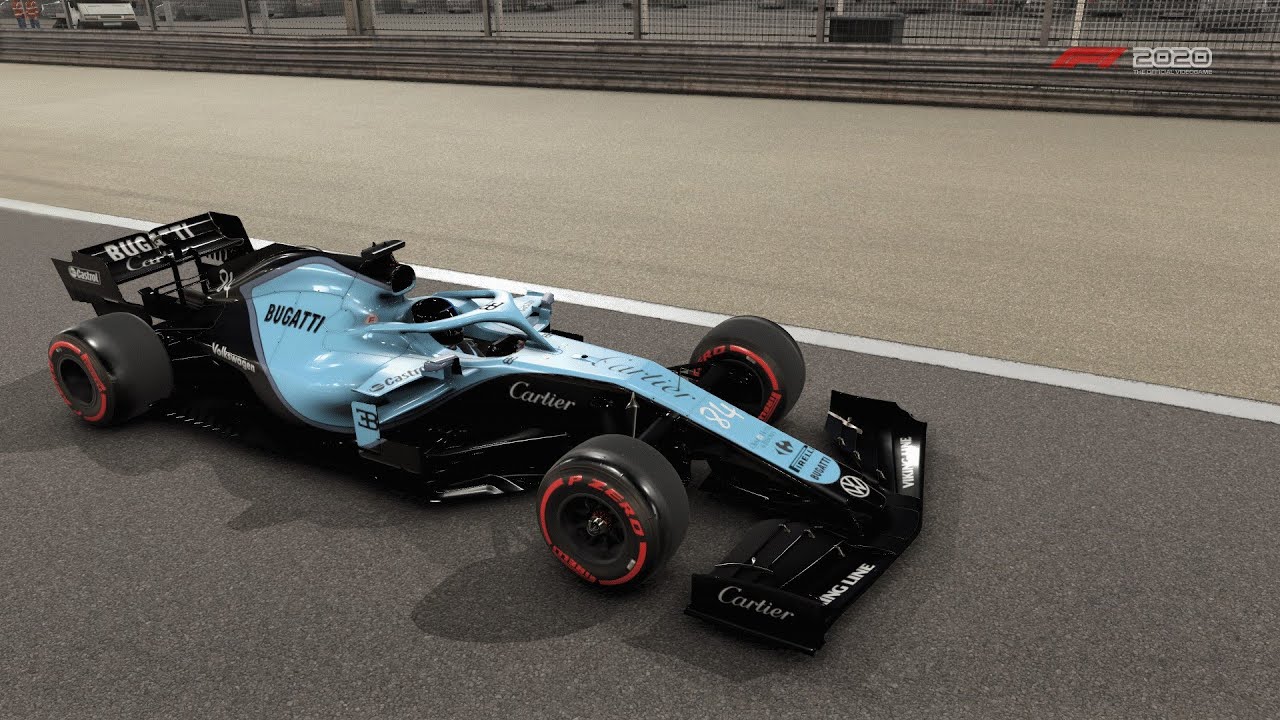 BUGATTI MYTEAM GAMEPLAY | An F1 2020 Mod - YouTube