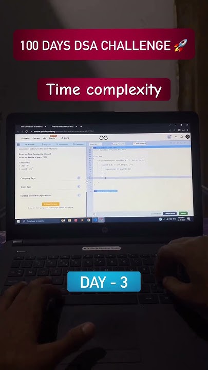 DSA 100 challenge day 3🚀 #coding #codingchallenge #challenge #programminglanguage #javacoding ...