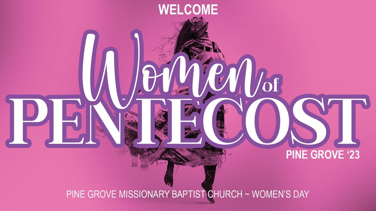Pentecost/Women's Day 2023 | Evangelist Tish Walker - YouTube