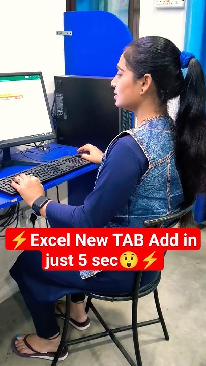 Excel New Tab Add In Just 5 Sec🔥😲 Viral Excel Exceltips Computer Youtube